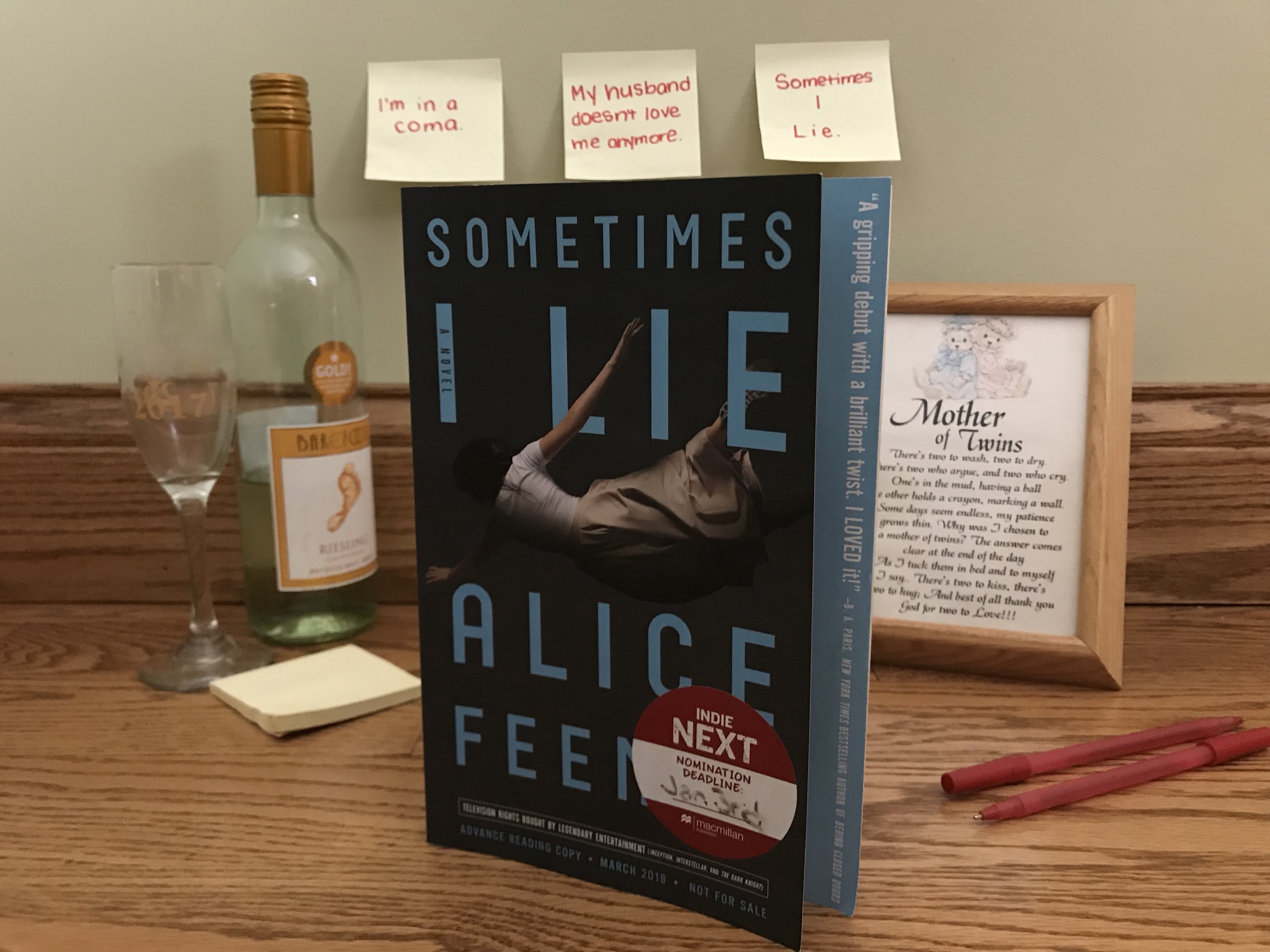 [ARC REVIEW] ‘Sometimes I Lie’ By: Alice Feeney | buried in a bookshelf